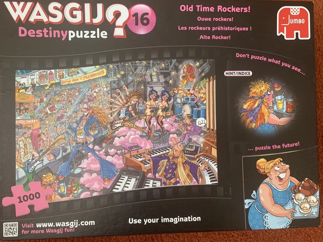 WASGIJ OLD TIME Rockers 1000 Piece Jigsaw Puzzle Destiny No 16 ...