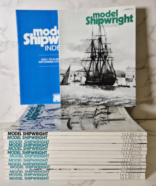 MODEL SHIPWRIGHT X 15 Issues Bundle Joblot Modeller Droughts £32.99 - PicClick UK