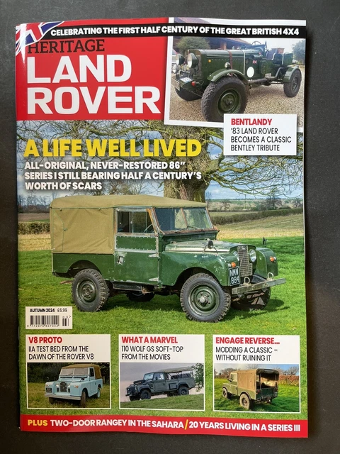 HERITAGE LAND ROVER Magazine Issue Autumn 2024 £11.99 - PicClick UK