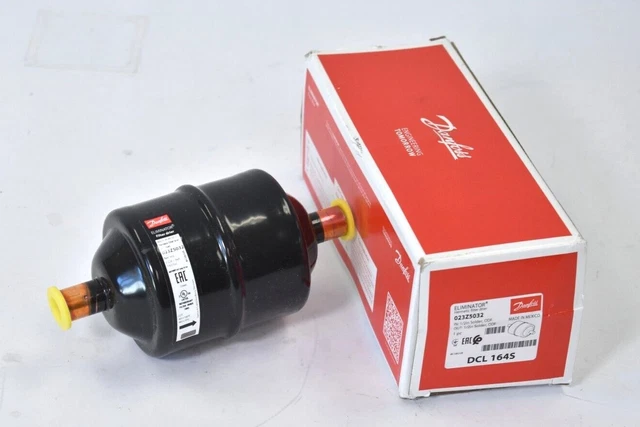 DANFOSS ELIMINATOR HERMETIC Liquid Line Filter Drier 1/2" Solder ODF ...