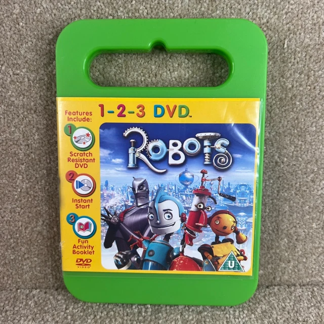 1-2-3 DVD - Robots - Kids DVD - Instant Start - Scratch Resistant DVD £ ...