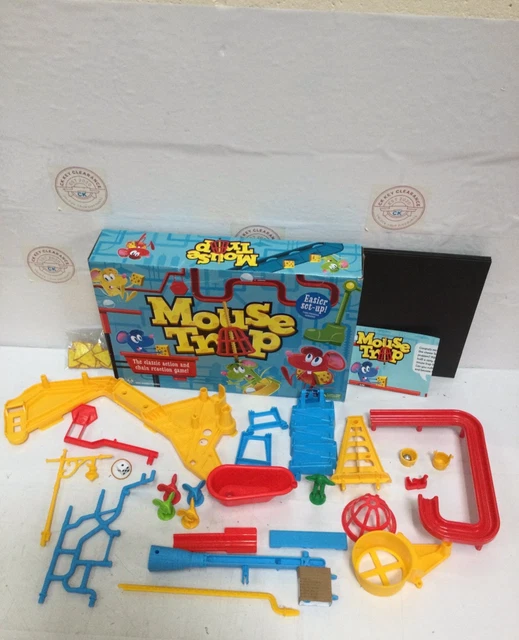 HASBRO GAMING MOUSE Trap Board Game for Kids Ages 6 and Up TATTY BOX £ ...
