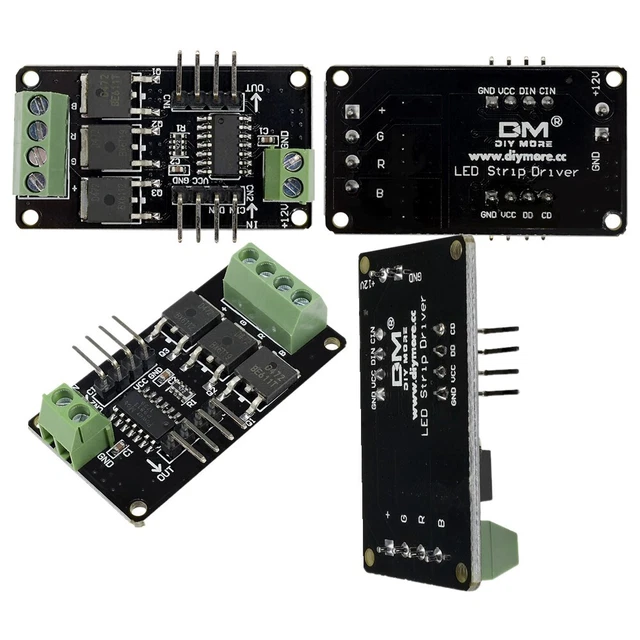 125pcs Full Color Rgb Led Strip Driver Module Shield For Arduino Stm32 Avr New Eur 200