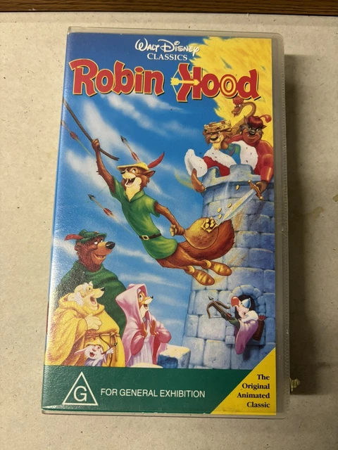 Robin Hood Vhs Walt Disney Classics G 1320 Picclick Au 0113