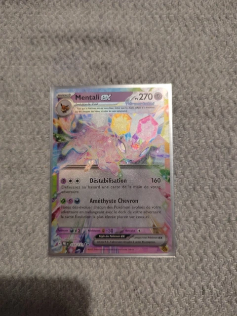 CARTE POKEMON MENTALI Ex 034/131 Ultra Rare Evolutions Prismatiques ...