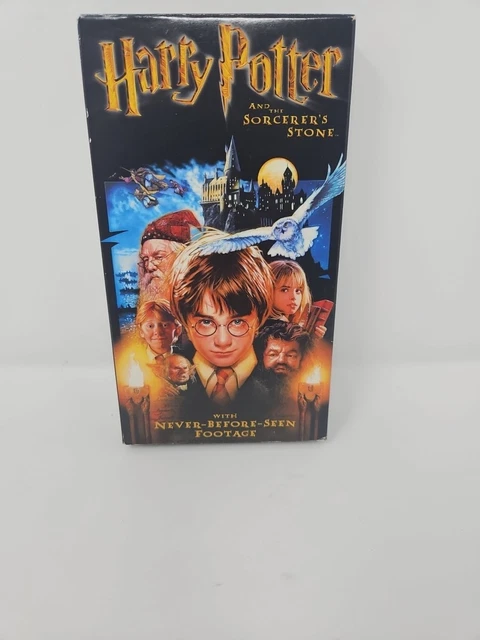 VHS TAPE HARRY Potter and The Sorcerers Stone 2001 Warner Brothers ...