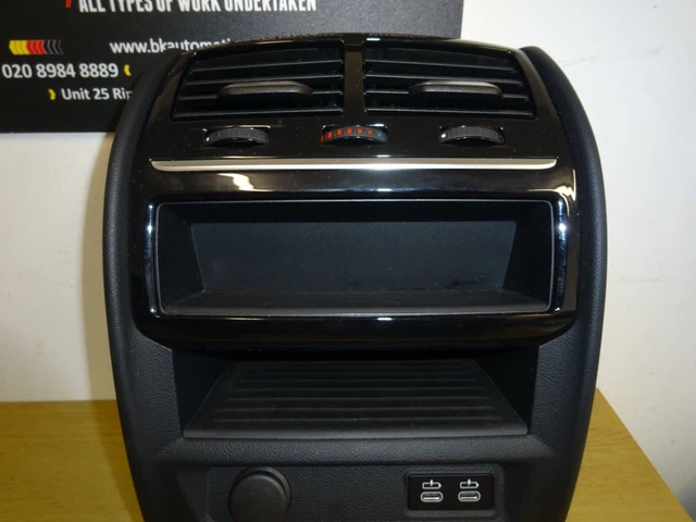 ORIGINAL BMW 5ER G30 G31 Hinten Mitte Luftlüftungsschlitze Usb Stecke ...