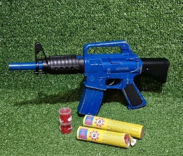 VINTAGE GONHER DIECAST Toy Cap Gun Rifle With Caps Roleplay £29.99 ...