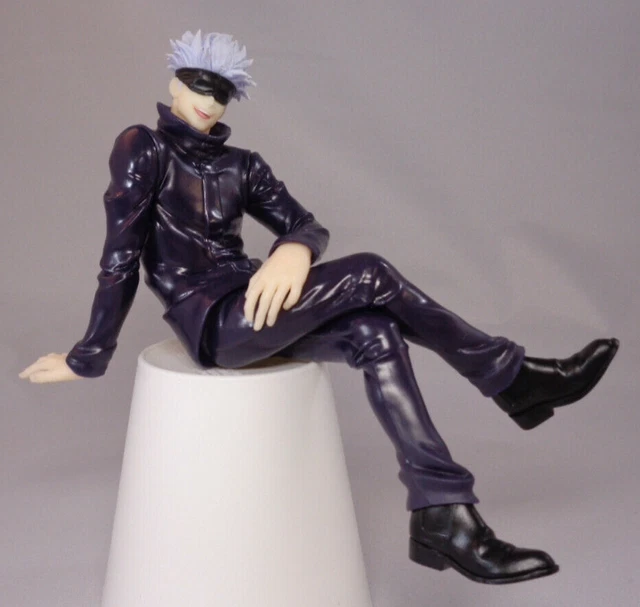 SATORU GOJO NOODLE Stopper Figure Sitting Chokonose Anime FuRyu Jujutsu ...