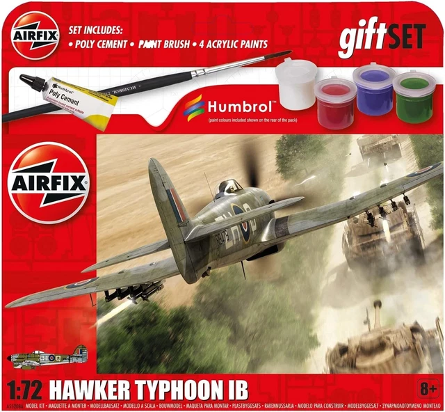 AIRFIX HANGING MODEL Aircraft Kits - Hawker Typhoon Mk.Ib Model Building Set £14.39 - PicClick UK