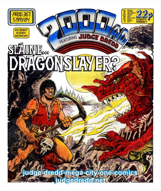 2000AD PROG 367 Judge Dredd Comic Issue Very Good to Excellent ...