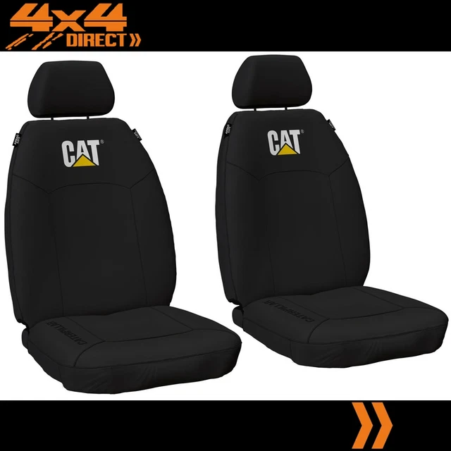 1 ROW CUSTOM Caterpillar Cat Canvas Seat Cover For Holden Jackaroo 85 ...