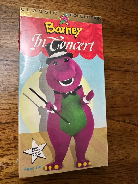 NEW BARNEY IN Concert Classic Collection VHS VTG NOS NIP Home Video ...
