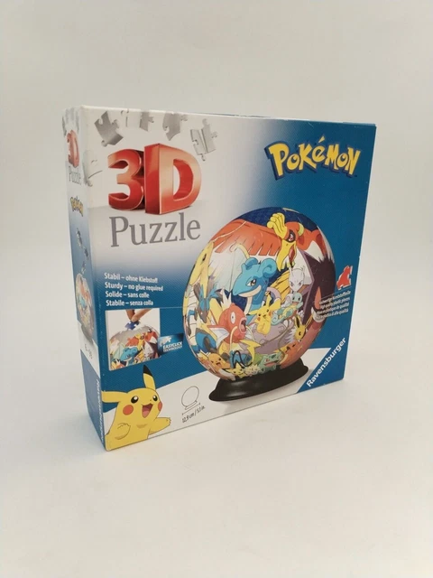 POKEMON 3D PUZZLE Ball Ravensburger Pokémon Poke Ball Jeux Puzzles EUR ...