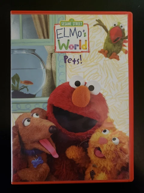 ELMO'S WORLD PETS KIDS DVD COMPLETE WITH CASE & COVER ART BUY 2 GET 1 ...