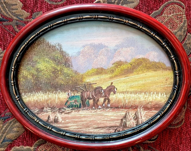 ORIGINAL BEST OIL Painting Northern Art James Downie : The Harvest 11 ...