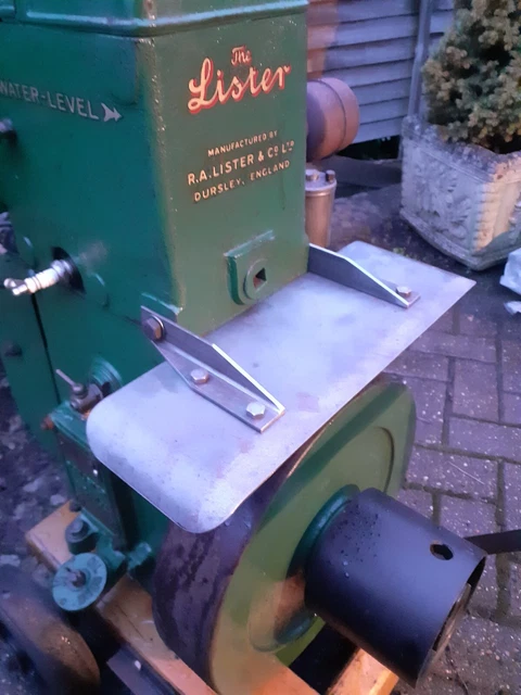 VERY RARE LISTER D Type Stationary Engine Flywheel Guard - REPRODUCTION ...