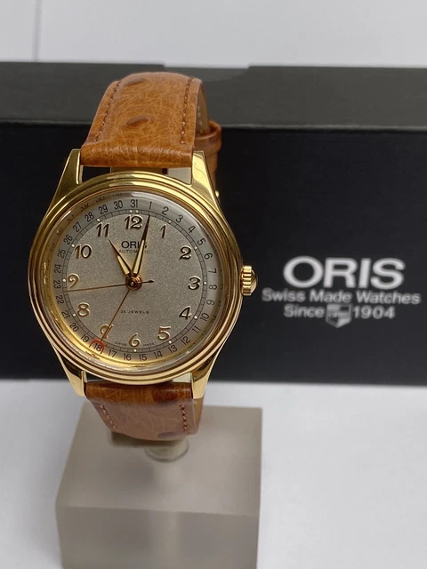 SUPERB ORIS POINTER Gents Auto Watch Cal 654 Model 7461 - Working ...