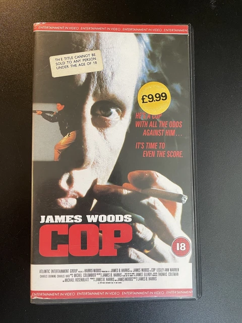 COP (VHS) 1988 James Woods, Lesley Ann Warren, Charles Durning Crime ...