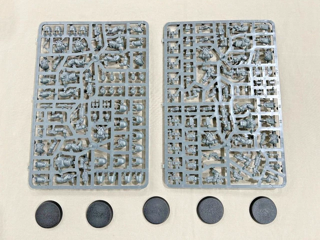 WARHAMMER 40K SPACE Marine Primaris Intercessor Squad 5 hommes Sprue ...