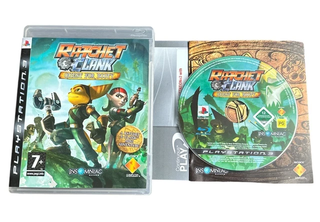 RATCHET & CLANK, Quest for Booty (PS3 / Playstation 3)- Complete With Manaul £16.99 - PicClick UK