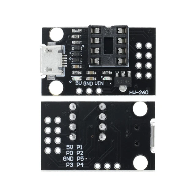 Development Programmer Board For Attiny13aattiny25attiny45attiny85 Eur 788 Picclick De