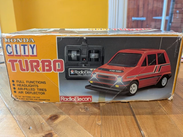 SHINSEI RADIO ELECON Vintage Honda 80s RC Radio Controlled Car £31.90 ...