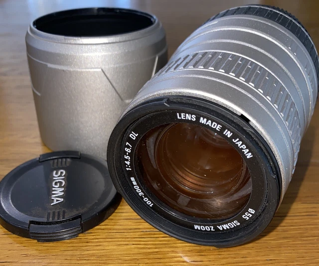SIGMA DL 100-300MM f/4.5-6.7 DL AF Lens for Minolta from Japan 1056797 ...