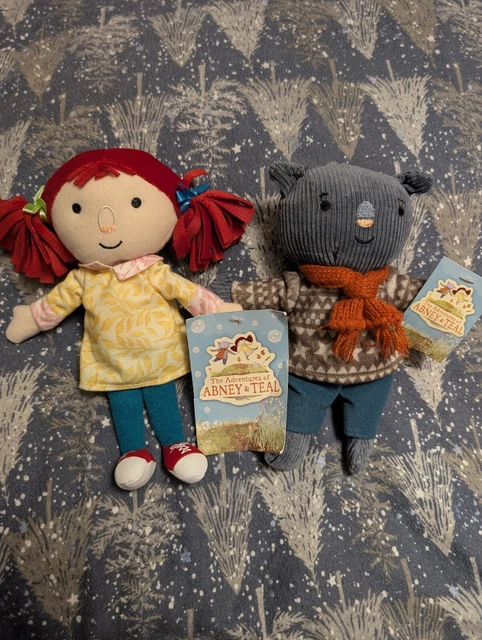 CBEEBIES ADVENTURES OF Abney & And Teal Doll Ultra Rare Plush Toys 2011 ...