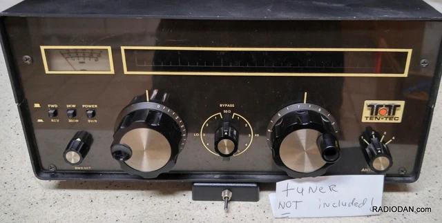 TEN-TEC 229 238 Antenna Tuner lighting bulb stretch cord w/ POWER POLES ...