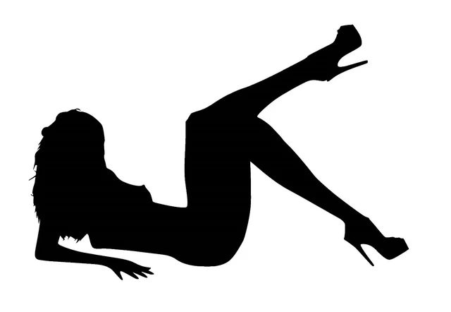 Sexy Lady Silhouette Vinyl Car Decal Sticker £258 Picclick Uk