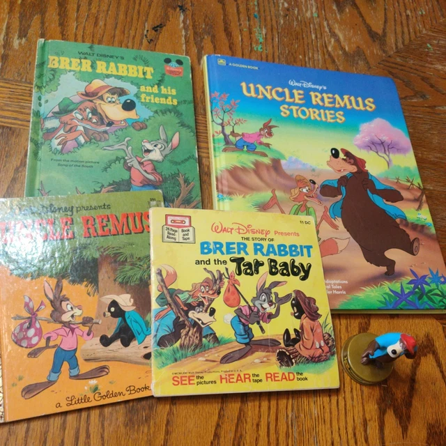 WALT DISNEY UNCLE Remus Stories Brer Rabbit Book Lot Splash Mountain ...