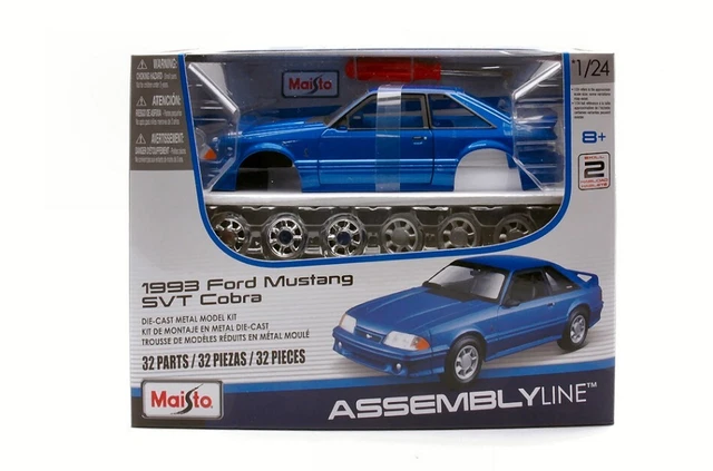 MINIATURE VOITURE KIT De Montage D'Assemblage Ford MUSTANG Svt Cobra ...
