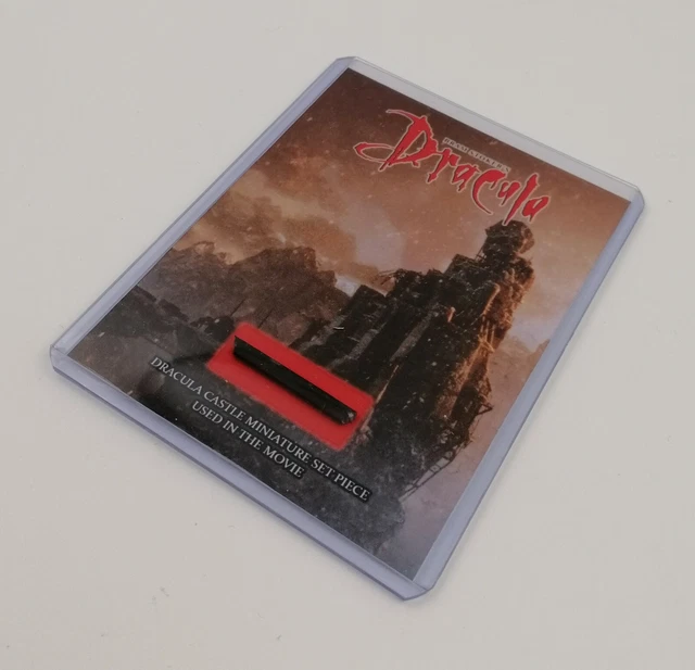 BRAM STOKERS DRACULA 1992 Castle Miniature Piece Mini Display Prop Coa ...