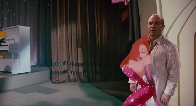 Who Framed Roger Rabbit Bob Hoskins Jessica Rabbit Sexy 8x10 Glossy