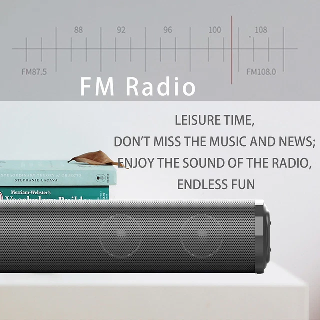 20W BLUETOOTH 3D Surround Sound Bar TV Home Theater Soundbar Speaker+ ...