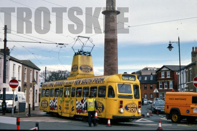 35MM SLIDE BLACKPOOL Transport Single Decker Tram Strassenbahn 630 2004 Original £4.99 - PicClick UK