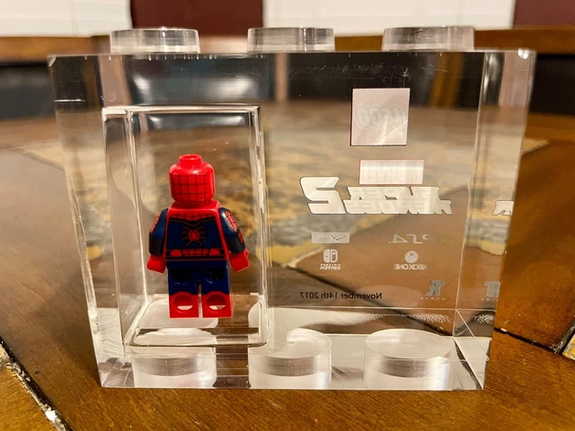 LEGO TT GAMES Trophy Brick Spiderman Marvel Super Heroes 2 Sdcc Tres ...