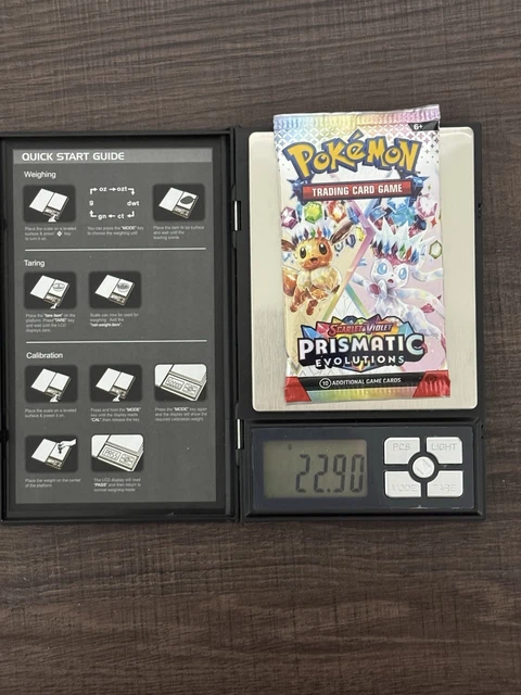 SUPER HEAVY!🔥 PRISMATIC Evolutions Booster Pack Pokémon TCG GOD PACK? £ ...