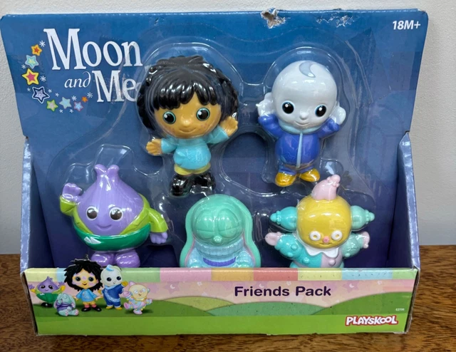 CBEEBIES MOON AND Me 5 Figure Complete Toy Set unused in packaging £26. ...