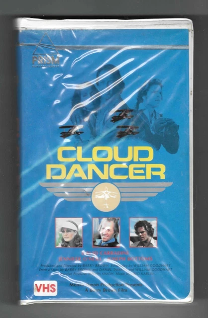 &CLOUD DANCER& 1980 Prism Entertainment BIG Box vhs ☆David Carradine ...