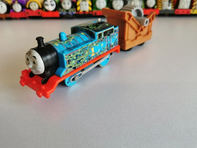 THOMAS AND FRIENDS Motorised Trackmaster JUNGLE THOMAS WITH TRUCK £2.80 ...