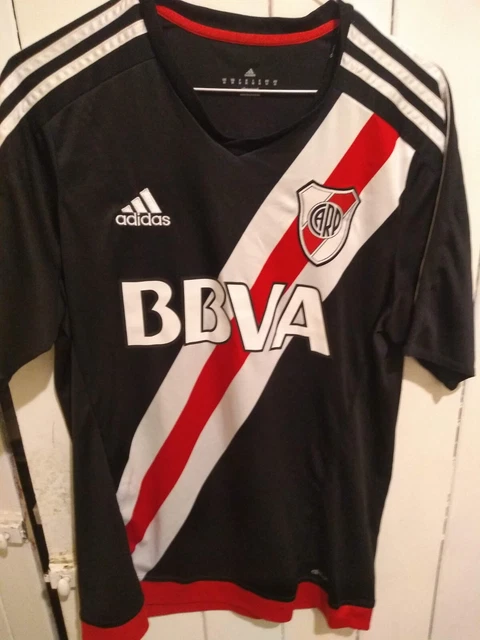 RIVER PLATE FC Football Shirt Adidas Climacool BBVA Argentinian Size ...
