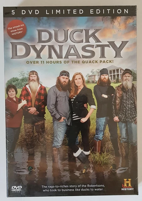 HISTORY CHANNELS DUCK Dynasty Five DVD Box Set, Brand New And Sealed. £ ...