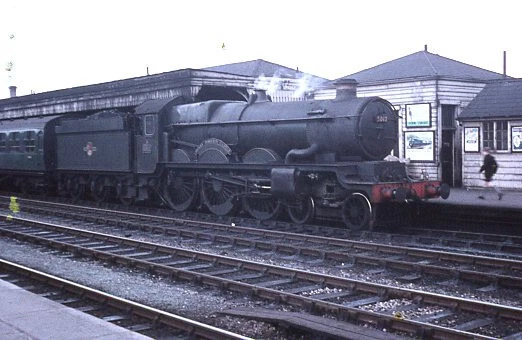 ORIGINAL COLOUR SLIDE of 5012 WR Castle class steam loco £3.99 ...