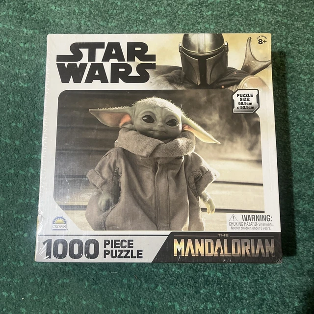 *NEW SEALED* STAR Wars - Mandalorian Baby Yoda 1000 Piece Jigsaw Puzzle ...