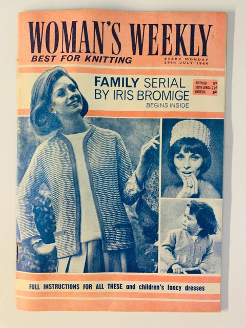 VINTAGE MAGAZINES - Woman's Weekly Best for Knitting July 1964 $65.00 ...