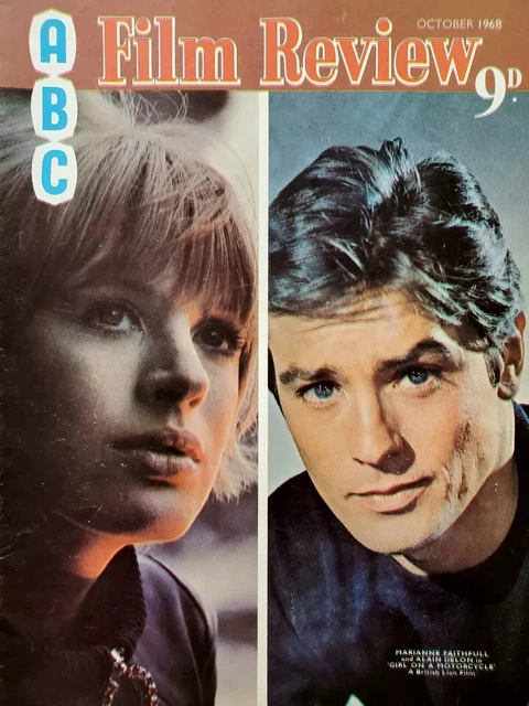 ABC FILM REVIEW Oct 1968 - Alain Delon, Marianne Faithfull, Dracula ...
