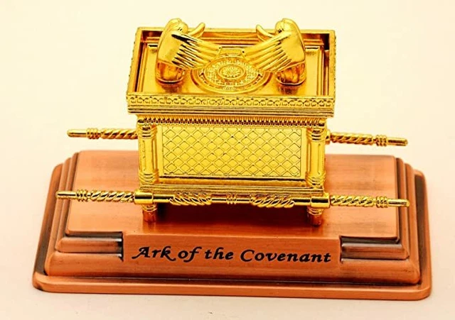 ARK OF THE Covenant Copper and gold plated small Replica Jewish ...