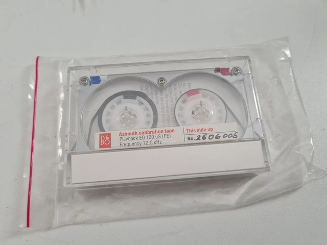 BANG ET OLUFSEN Azimuth Calibration Tape Beocord 9000 EUR 100,00 ...